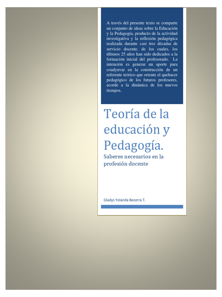 Texto Teoría | PDF | Comunicación | Maestros