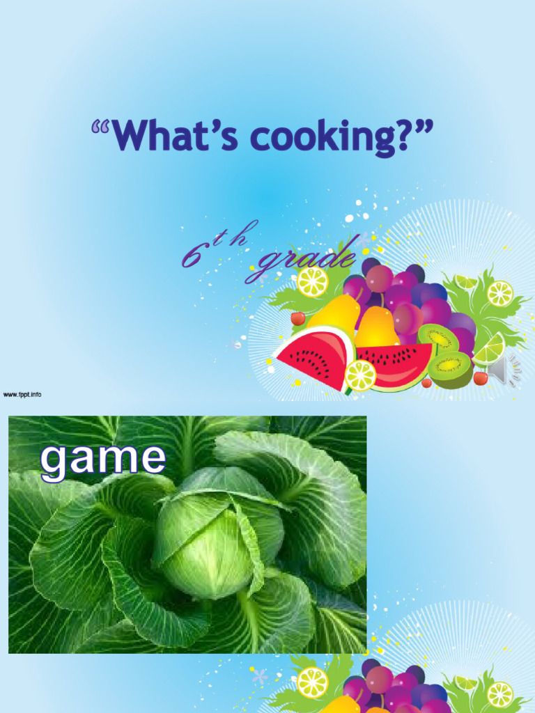 Cooking | PDF