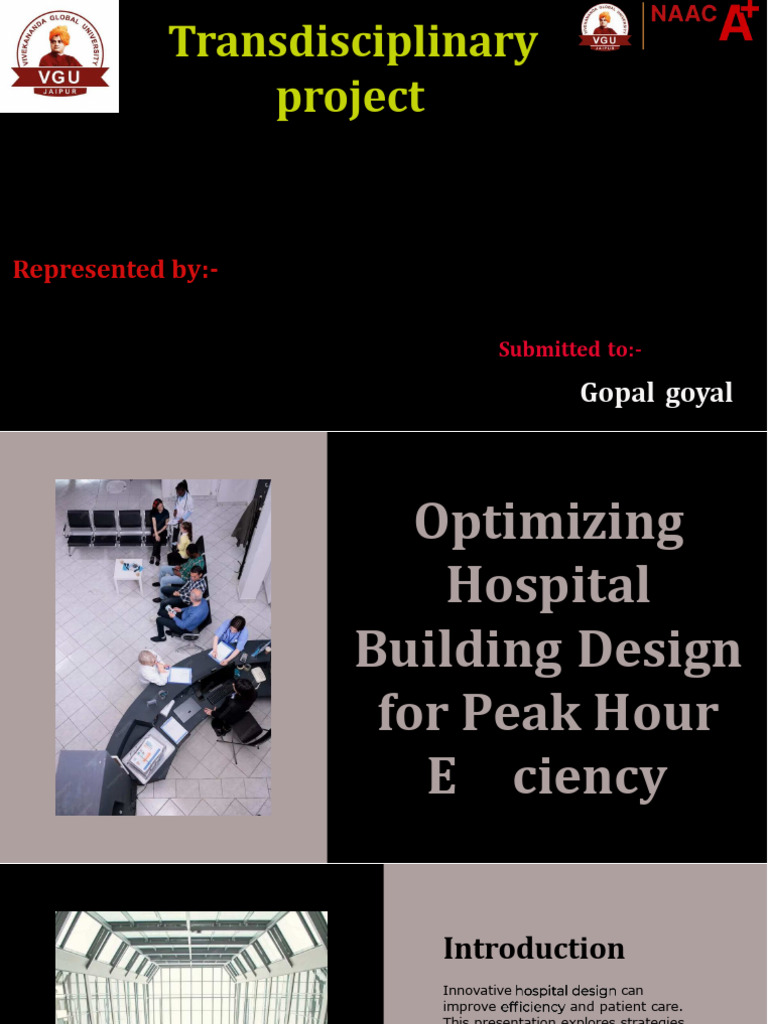 Optimizing Hospital Building Design For Peak Hour Efficiency | PDF ...