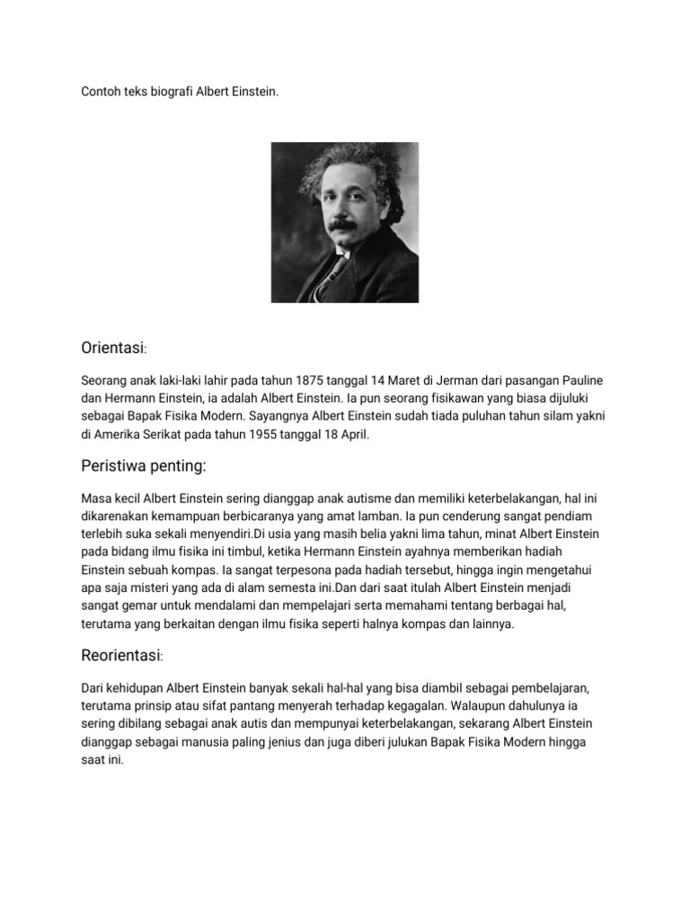 Contoh Teks bio-WPS Office | PDF