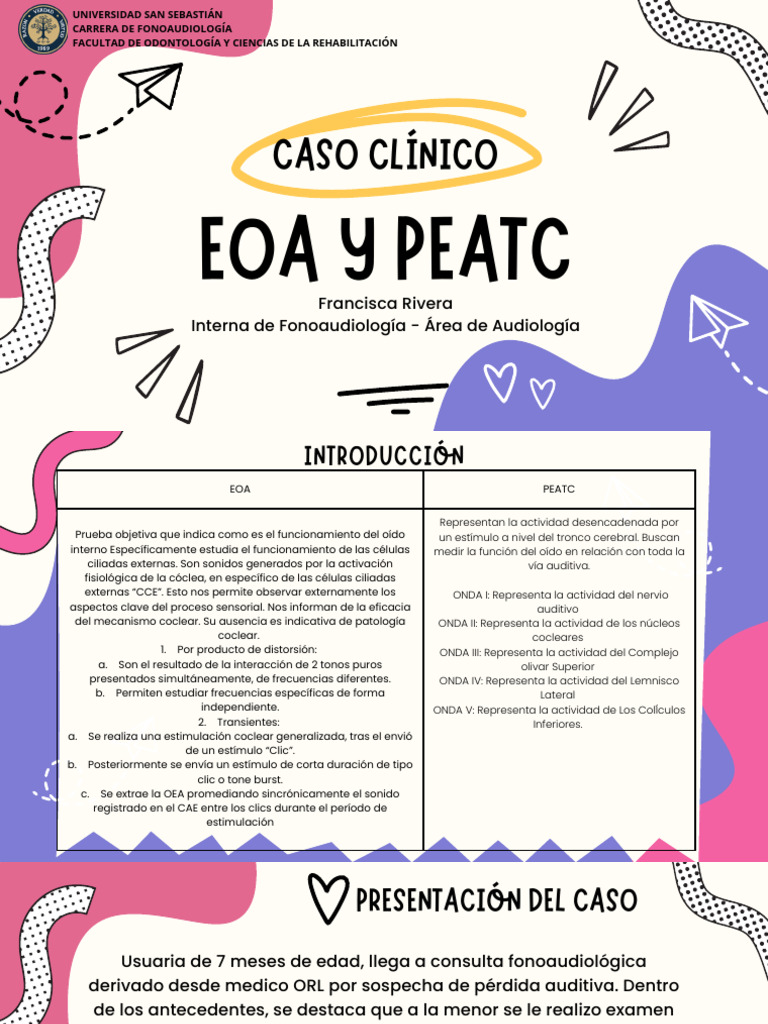 Eoa y Peatc | PDF | Oído | Escuchando