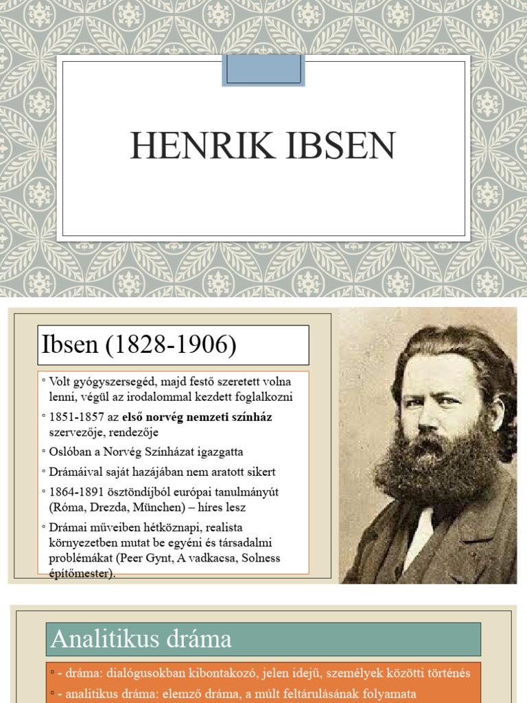 Henrik Ibsen | PDF