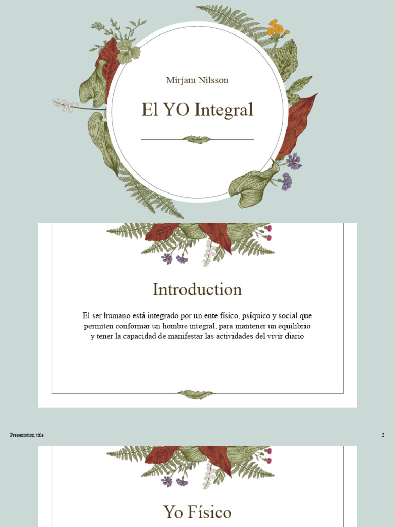 El YO Integral | PDF | Las emociones | Mente