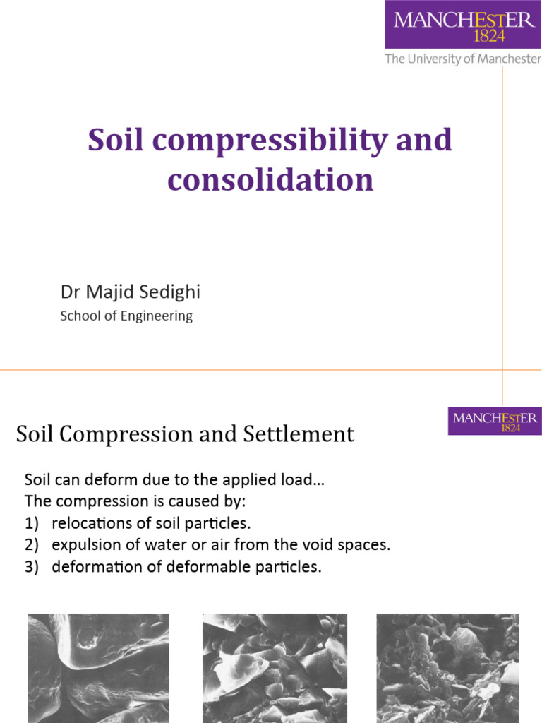 Soil Compressibility and Settlement Analysis | PDF | Young's Modulus ...