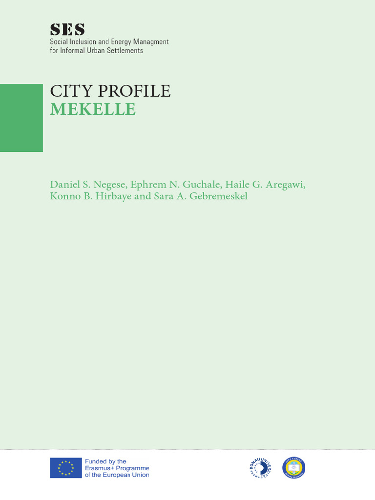 City Profile Mekelle | Download Free PDF | Unemployment | Small And ...
