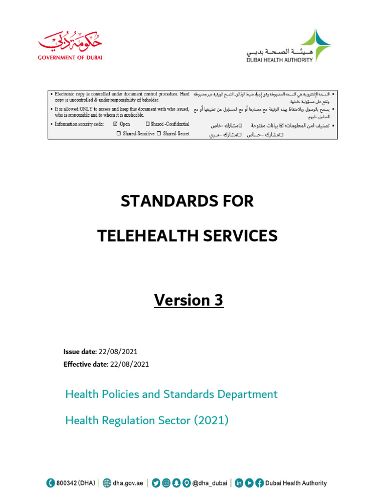 Standards For Telehealth Services Final | PDF | Health Care | Informed ... Standards For Telehealth Services Final | PDF | Health Care | Informed ...