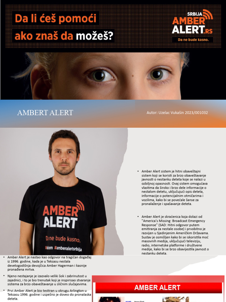 Ambert Alert | PDF