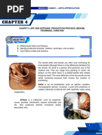 Art Appreciation Module 1 | PDF | Art History | Creativity