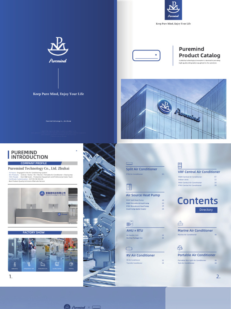 2023puremind Catalog | PDF | Air Conditioning | Construction Law