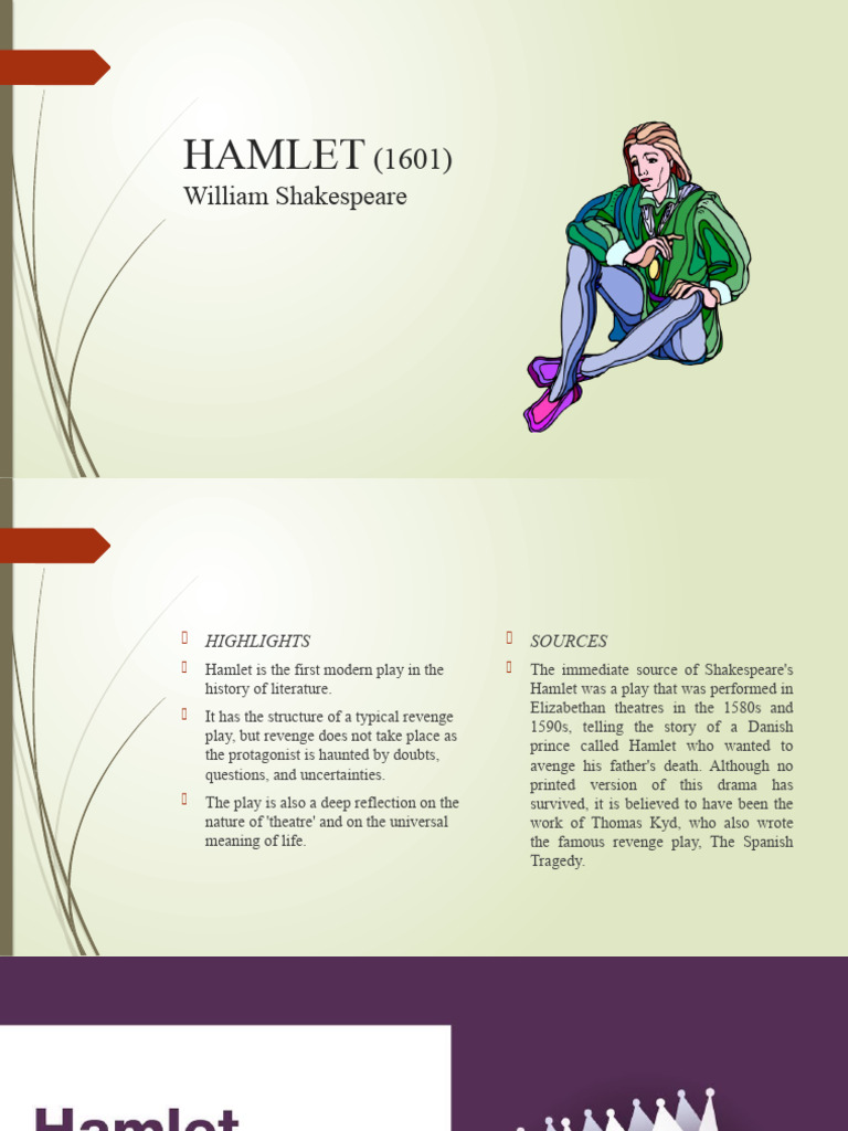 Hamlet (1601) | PDF | Hamlet