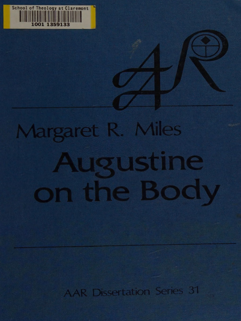 Margaret R. Miles: - Augustine | PDF | Neoplatonism | Augustine Of Hippo