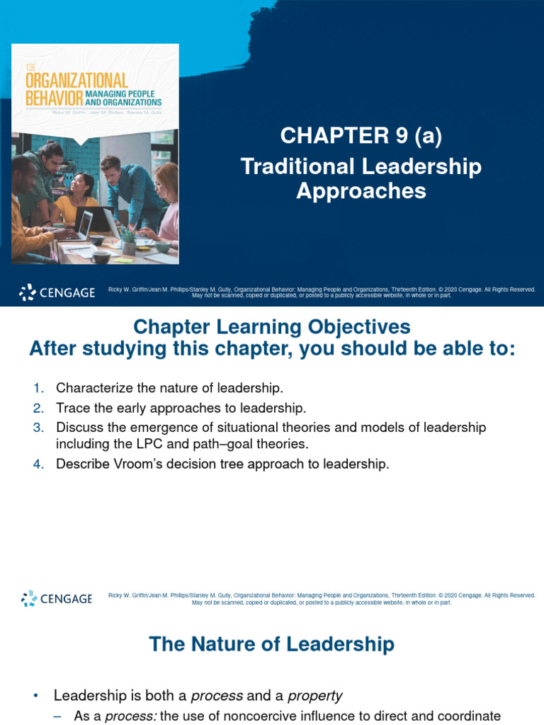 Chapter 9a - Leadership Baru | PDF | Leadership | Organizational Behavior
