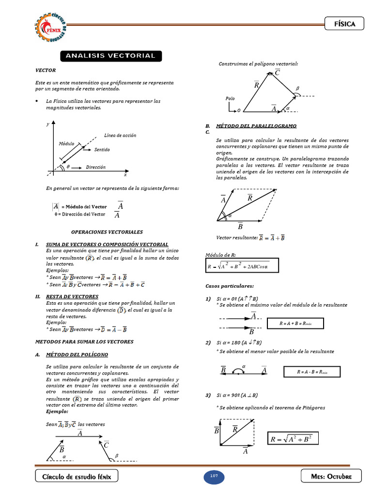 Fisica I | PDF | Vector Euclidiano | Geometria clasica