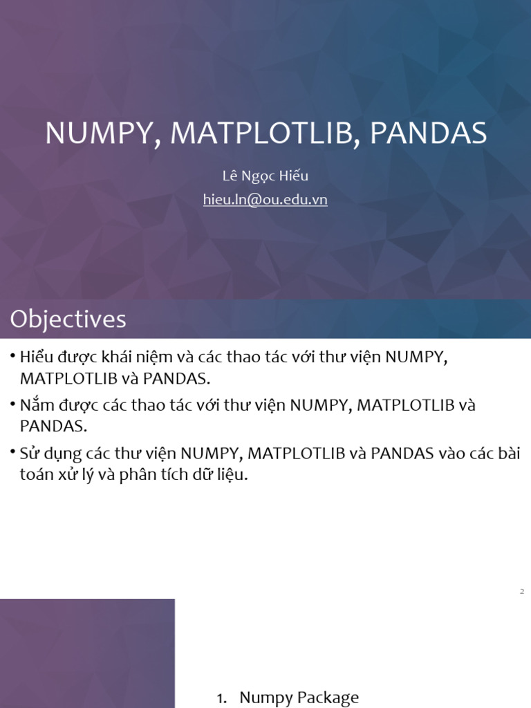 Lt2 07 Numpy Matplotlib Pandas Pdf Comma Separated Values Data Type 9459