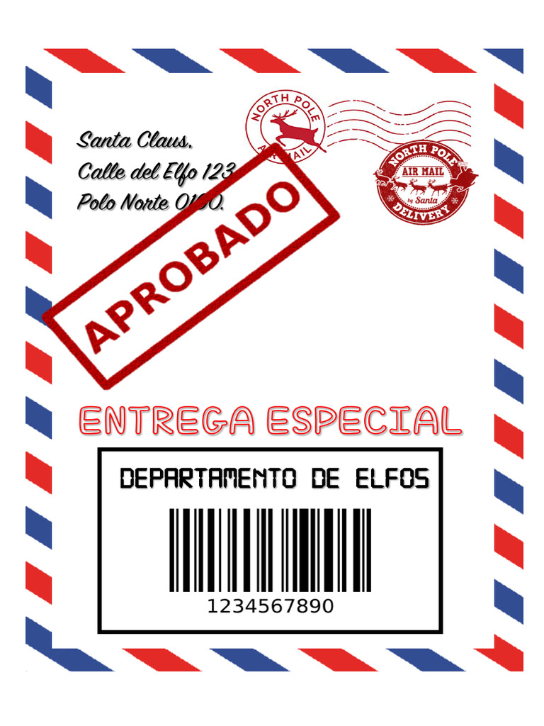 Elfo Entrega Sobre | PDF