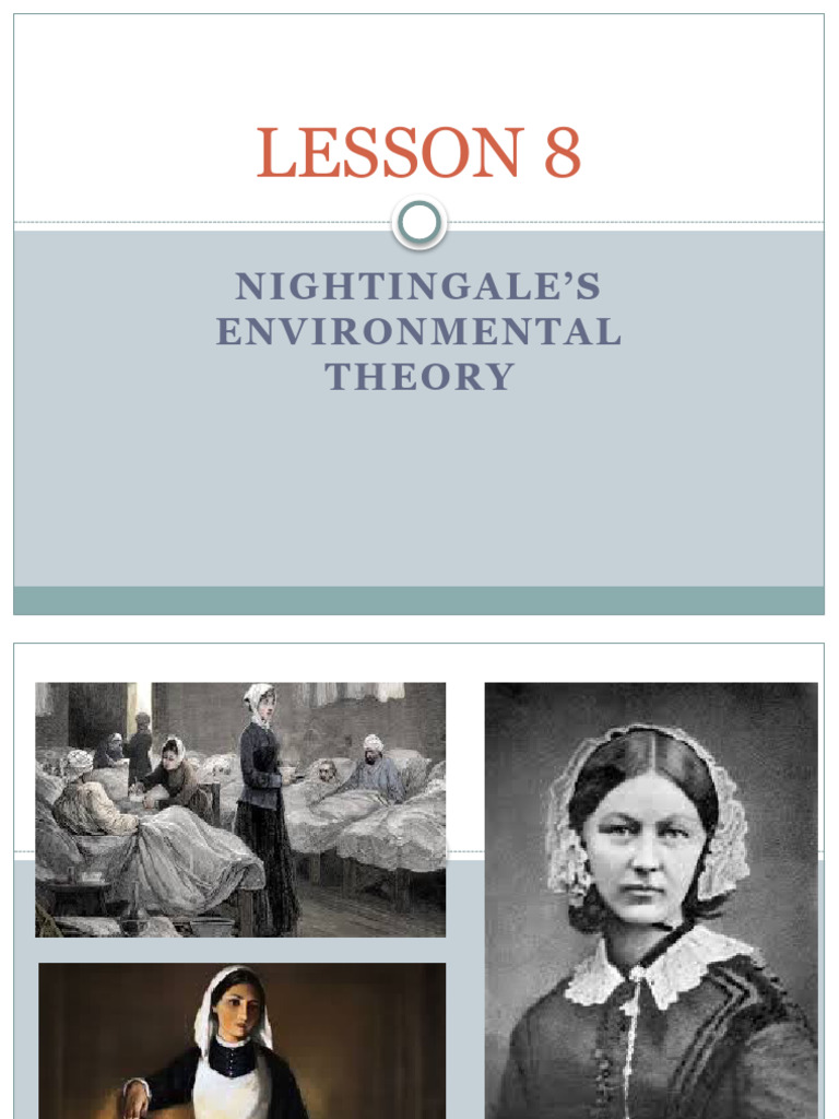 Lesson 8 Britt | PDF | Florence Nightingale | Nursing