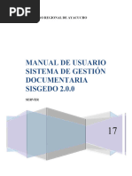 Manual de Uso Del Sistram | PDF | Usuario (informática) | Desarrollo de ...