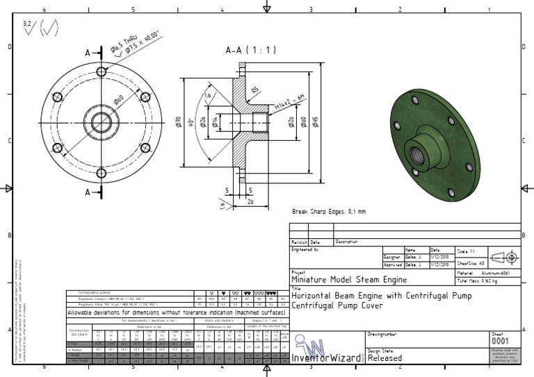 Centrifugal Pump Cover | PDF | Mechanical Engineering | Physical Sciences
