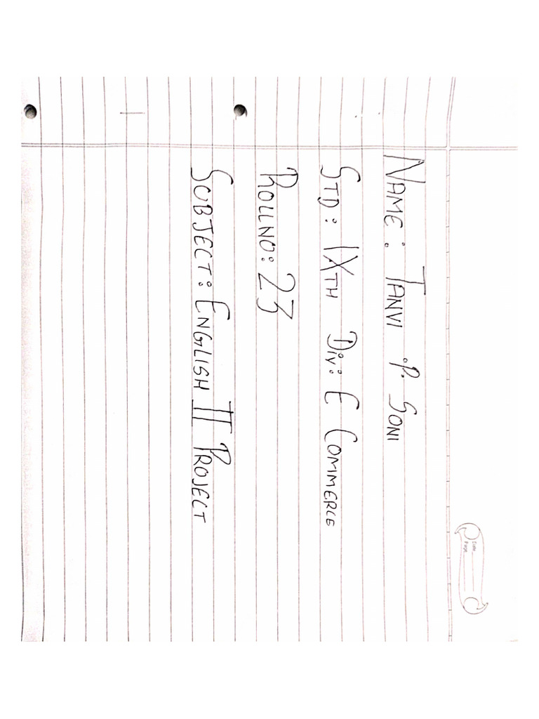 English 2 Project | PDF