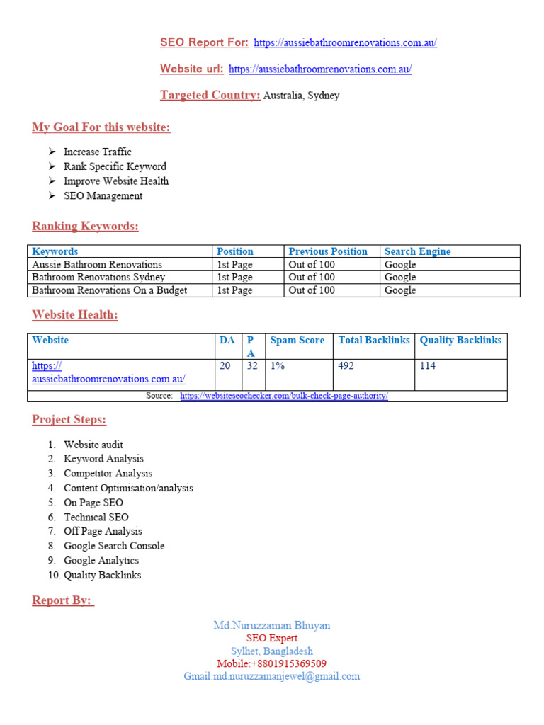 Portfolio For Marketplace Pdf