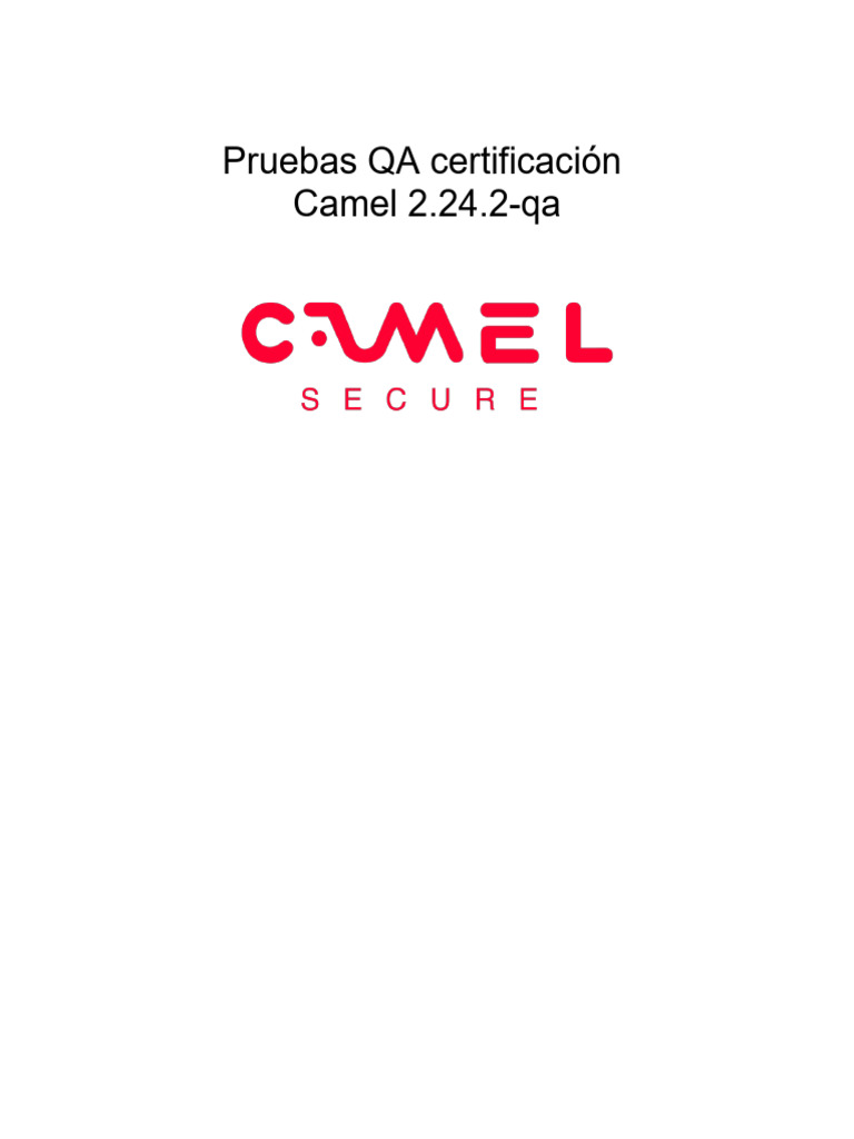Pruebas QA Certificación V2.24.2-Qa | PDF