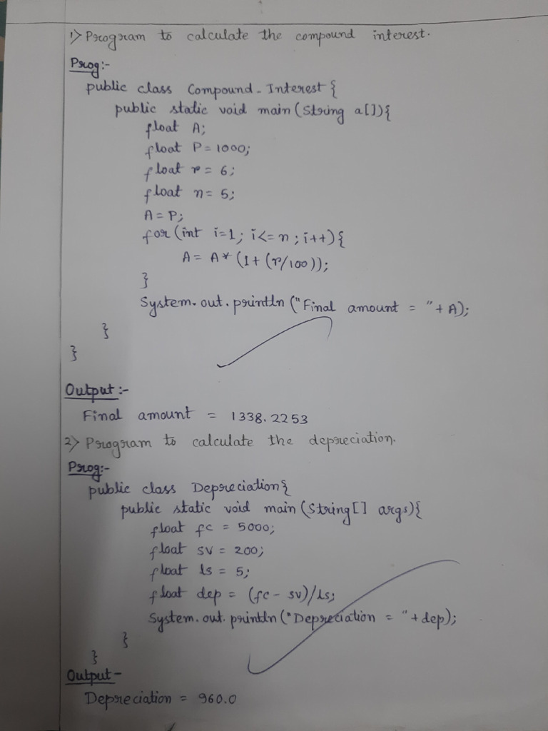OOPS Lab | PDF OOPS Lab | PDF