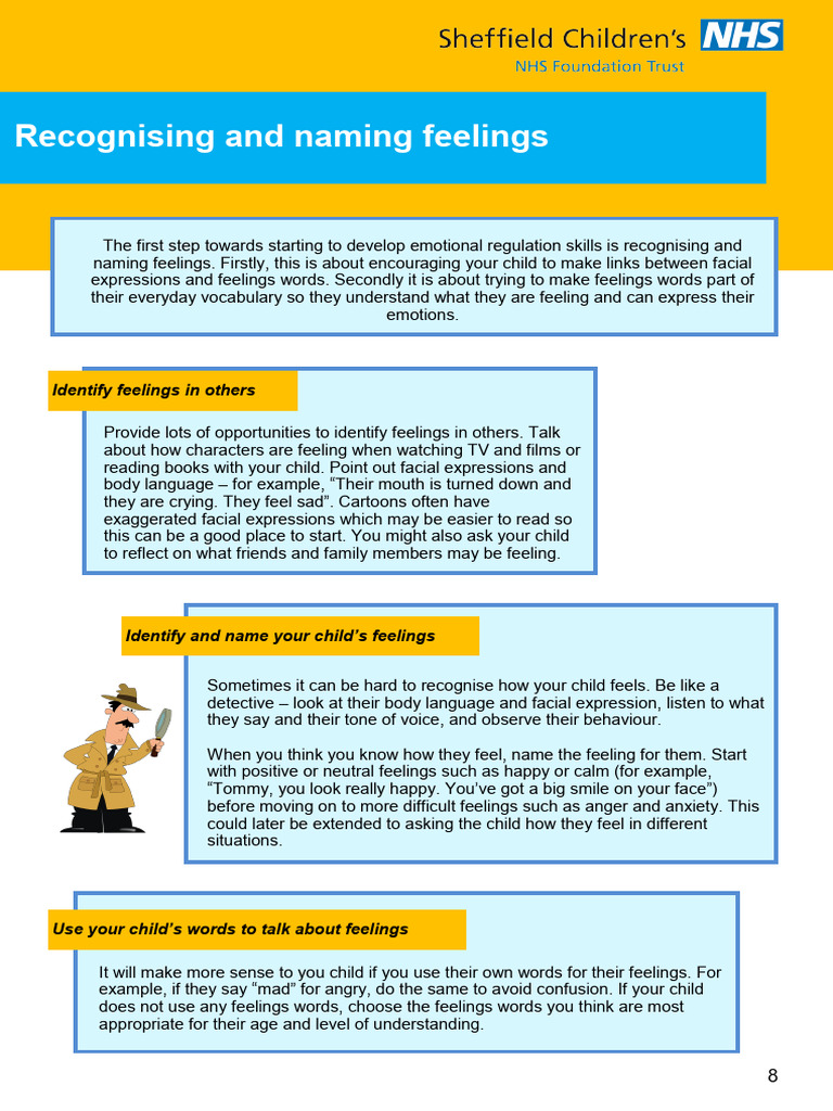 Recognising and Naming Feelings | PDF | Feeling | Body Language