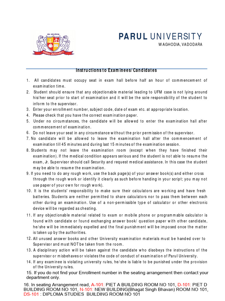 CDC Phase-1 EXAM 12-08-2023 SEM-3 BTECH Seating Arrangement 14.30 To 16.00 | PDF | Justice ...