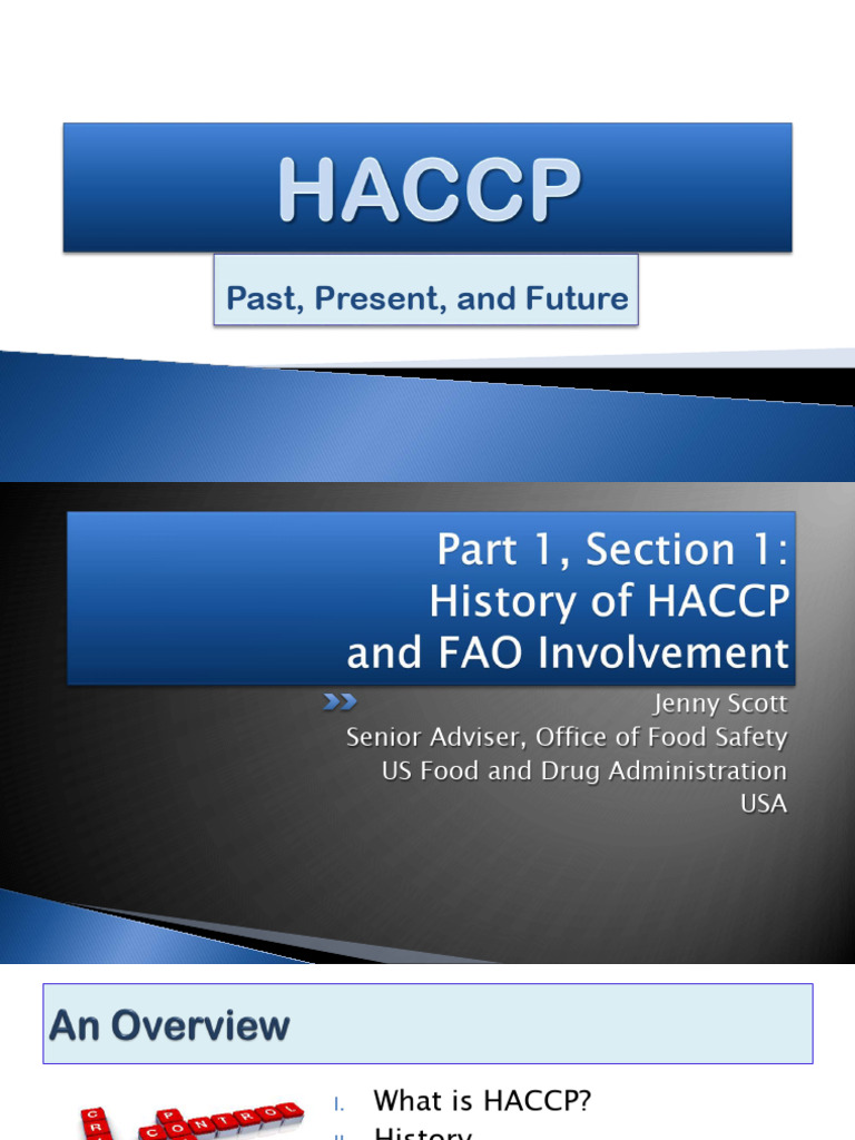 HACCPe | PDF | Hazard Analysis And Critical Control Points | Food Safety