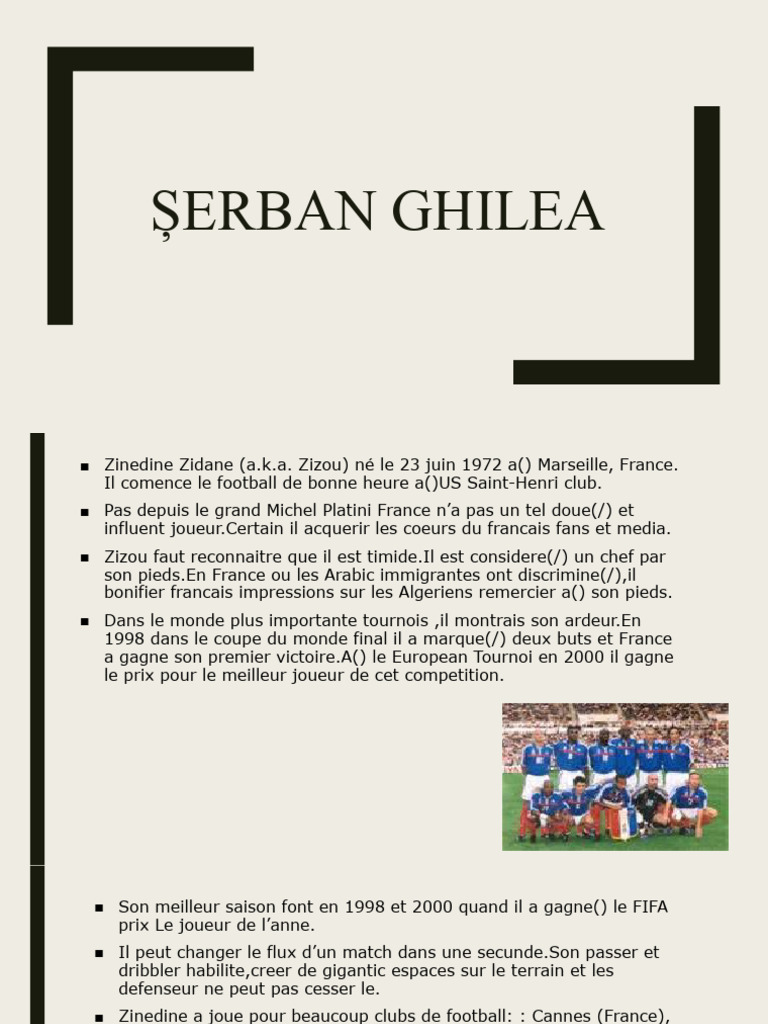 Serban Ghilea | PDF
