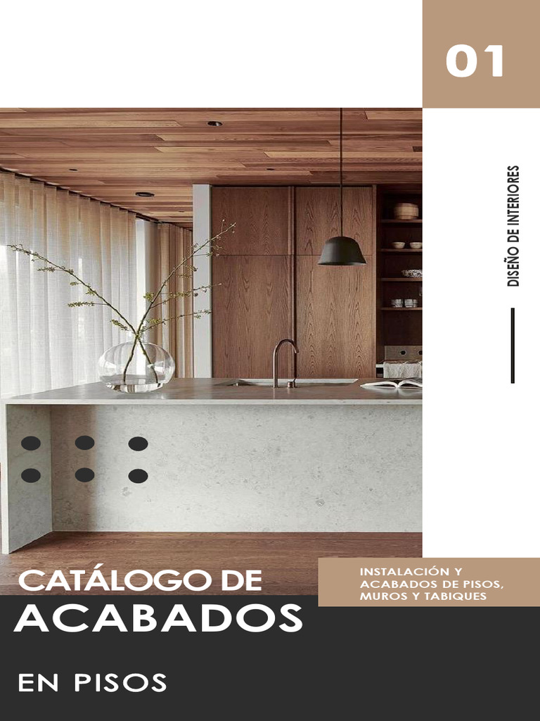 Catálogo de Acabados | PDF | Mueble | Minimalismo