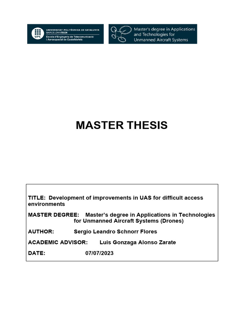 UAS Enhancements for Hard-to-Access Areas | PDF | Unmanned Aerial ...