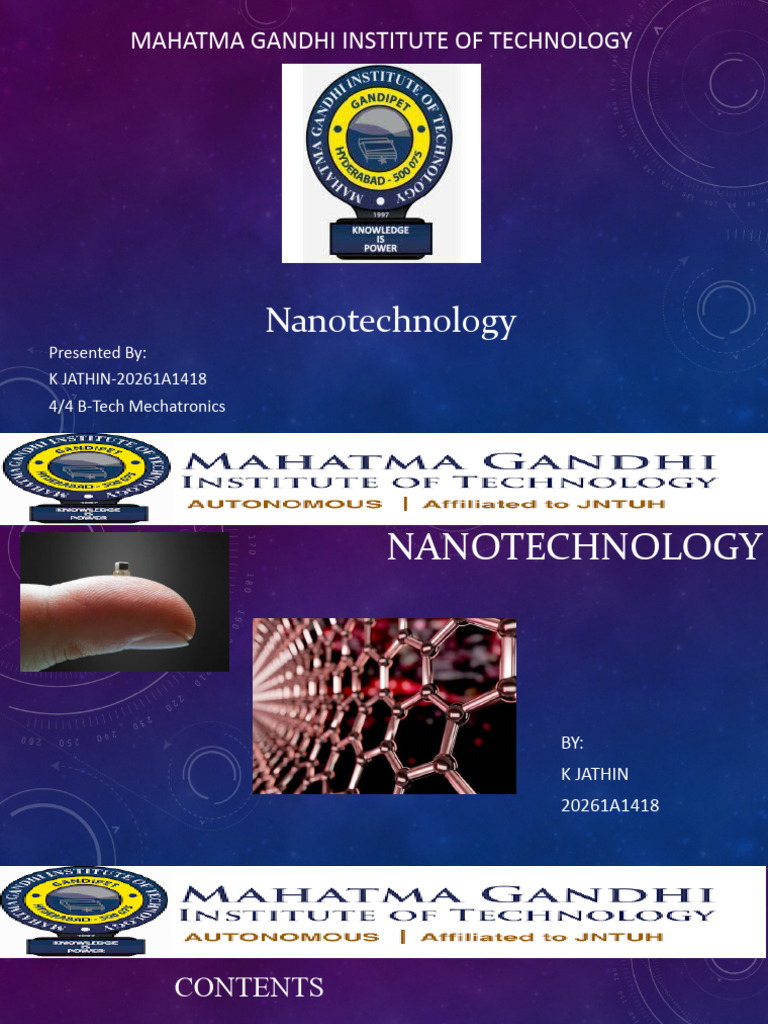 Nanotech | PDF | Nanotechnology | Nanoparticle