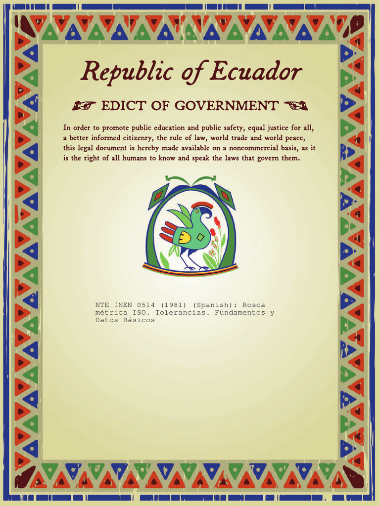 Tolerancias - Rosca Métrica Iso | PDF | Tornillo | Metalurgia