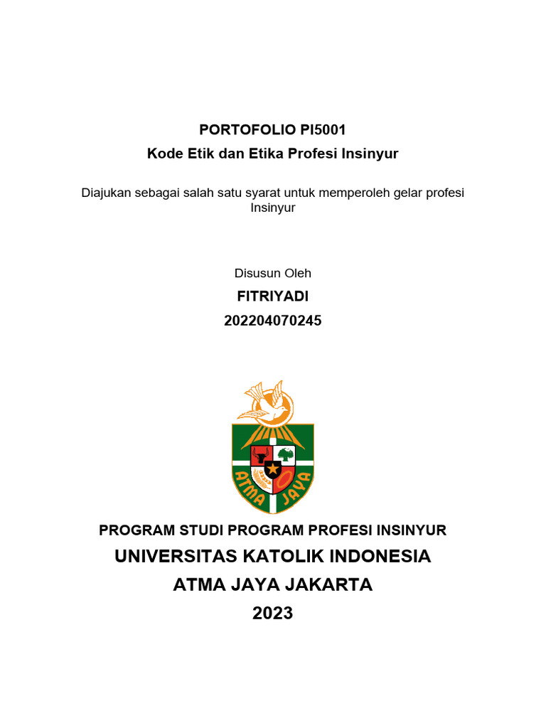Kode Etik Dan Etika Profesi Insinyur | PDF | Bisnis | Seni