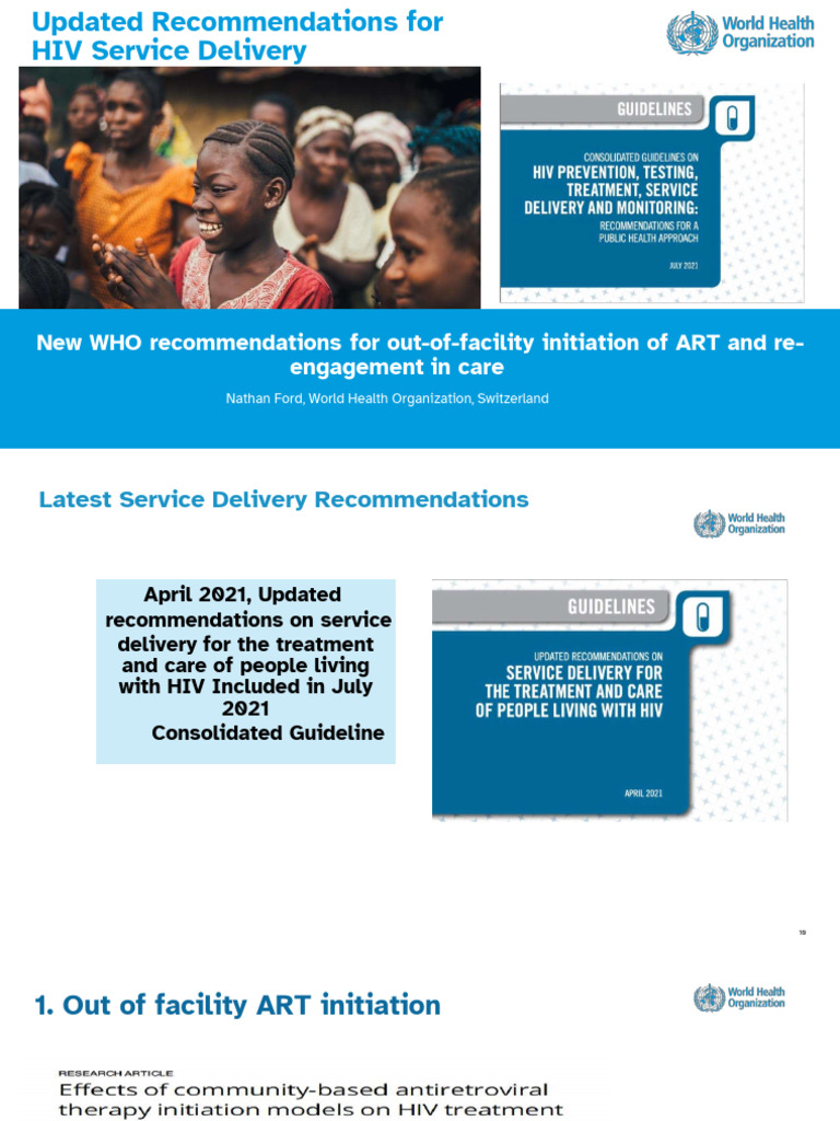 DSD ART Recommendations Module 4 en | PDF | Sexually Transmitted Infection | Hepatitis
