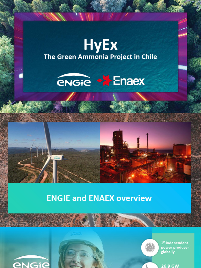 Curso H2 Verde - Dia 5 - HyEx - Asuncion | PDF | Ammonia | Renewable Energy