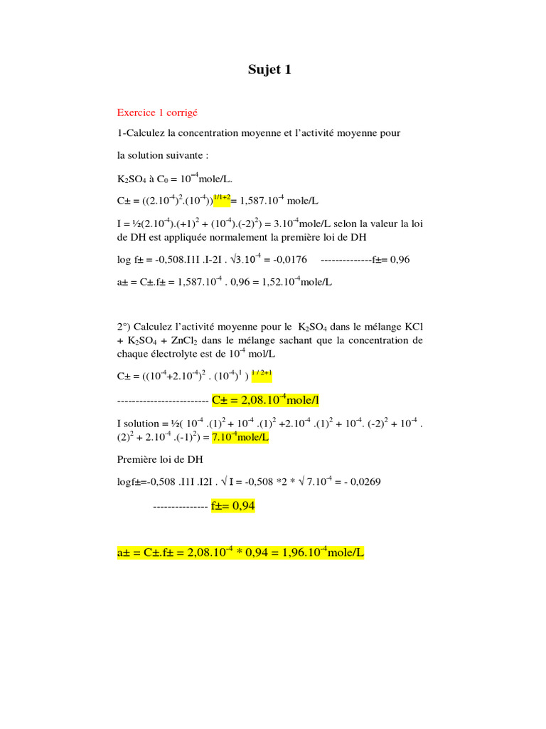 Fin ECC - 2021-2022 | PDF | Ion | Anode