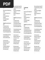 Paroles de chansons françaises à imprimer | PDF
