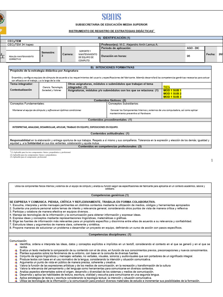 M2S2 | PDF | Comunicación | Evaluación