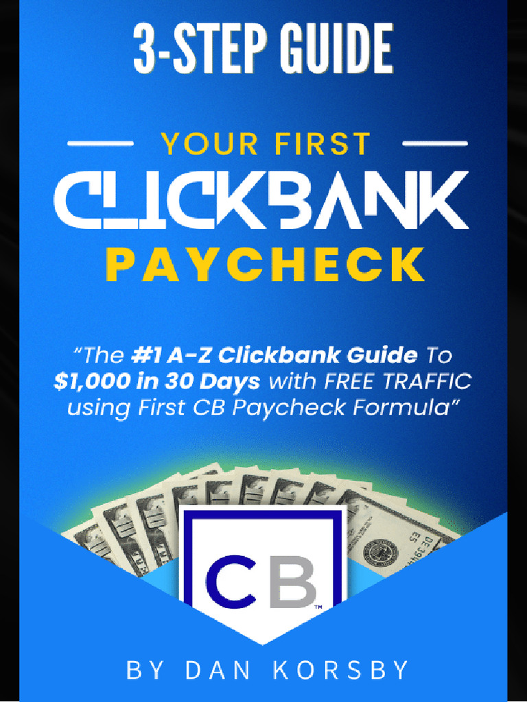 Clickbank Ebook (Your First Paycheck Guide) - 2 | PDF | Facebook | You Tube