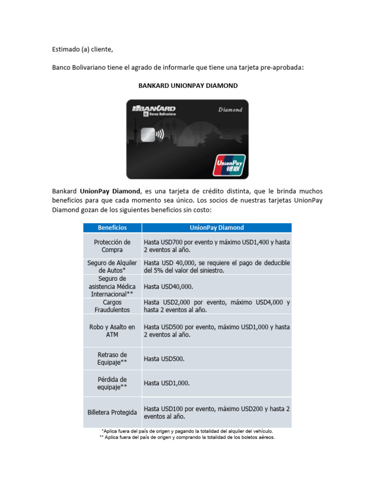 Unionpay Diamond | PDF | Economias