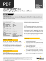 Technical Data Sheet Chryso Tapelastic Premia - 6099 - 3582 | PDF ...