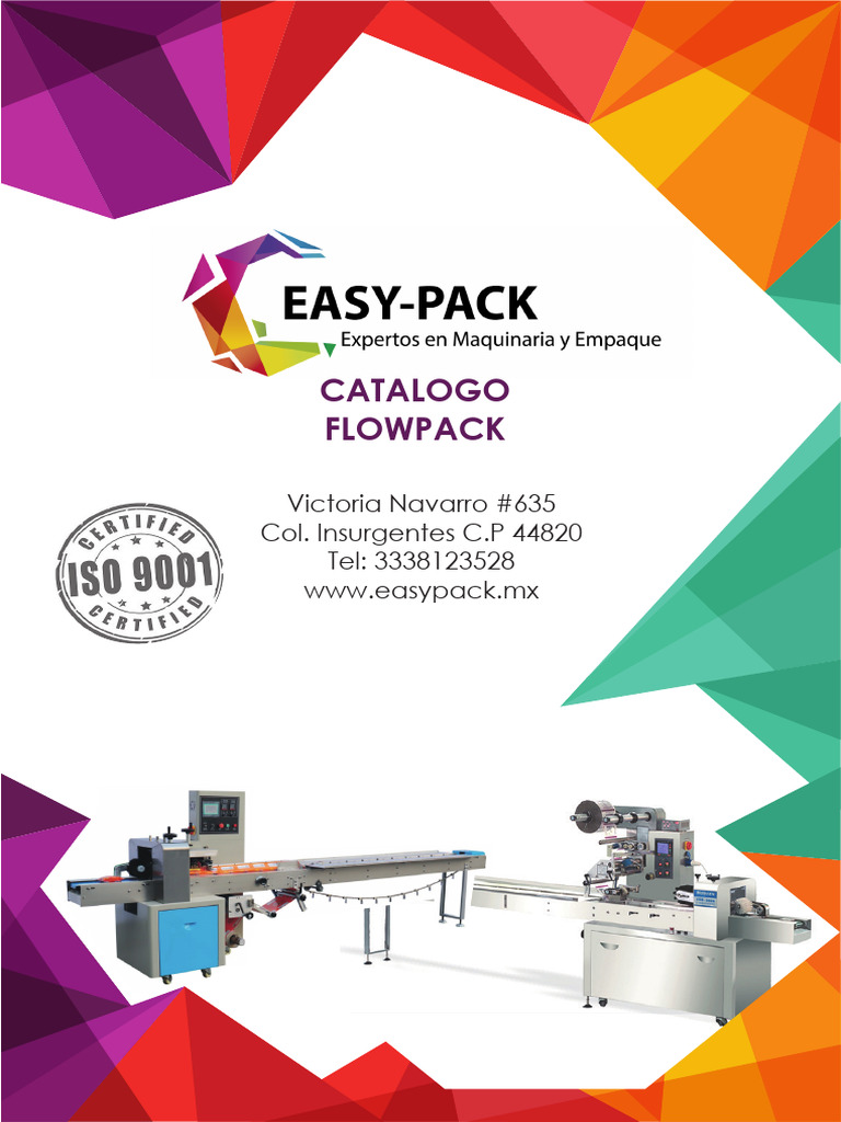 Catalogo Flowpack | PDF | Ingenieria Eléctrica | Ingeniería Informática