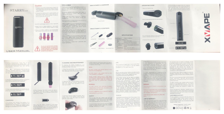 Xmax Starry V3 Instruction Manual | PDF