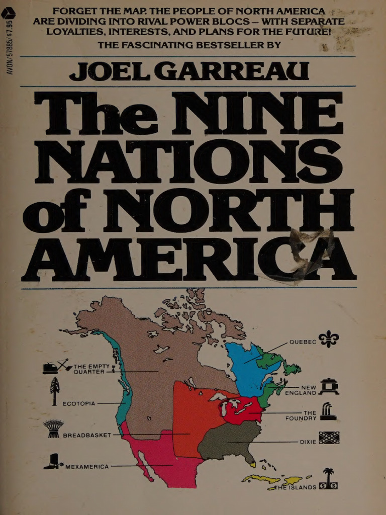 Garreau, Joel - The Nine Nations of North America - 1982 - New York, N ...