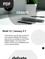 Canadian National Debate Format (CNDF) | PDF | Politics