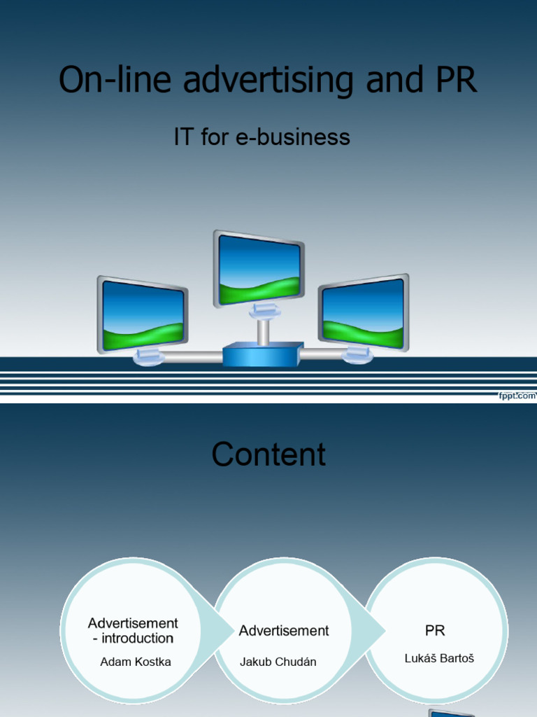 On-Line Advertising and PR | PDF | Online Advertising | Public Relations