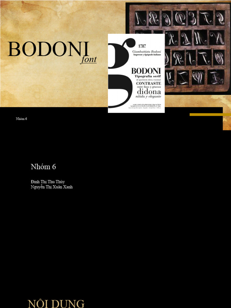 CH Cơ S Bodoni | PDF