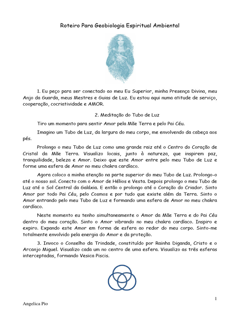 Roteiro para Geobiologia Espiritual Ambiental | PDF | Amor | Terra